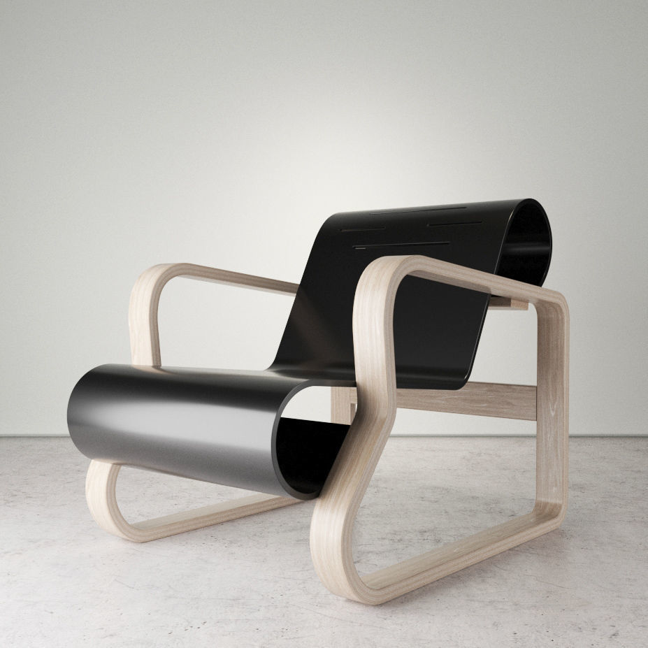Paimio Armchair 3D model | CGTrader