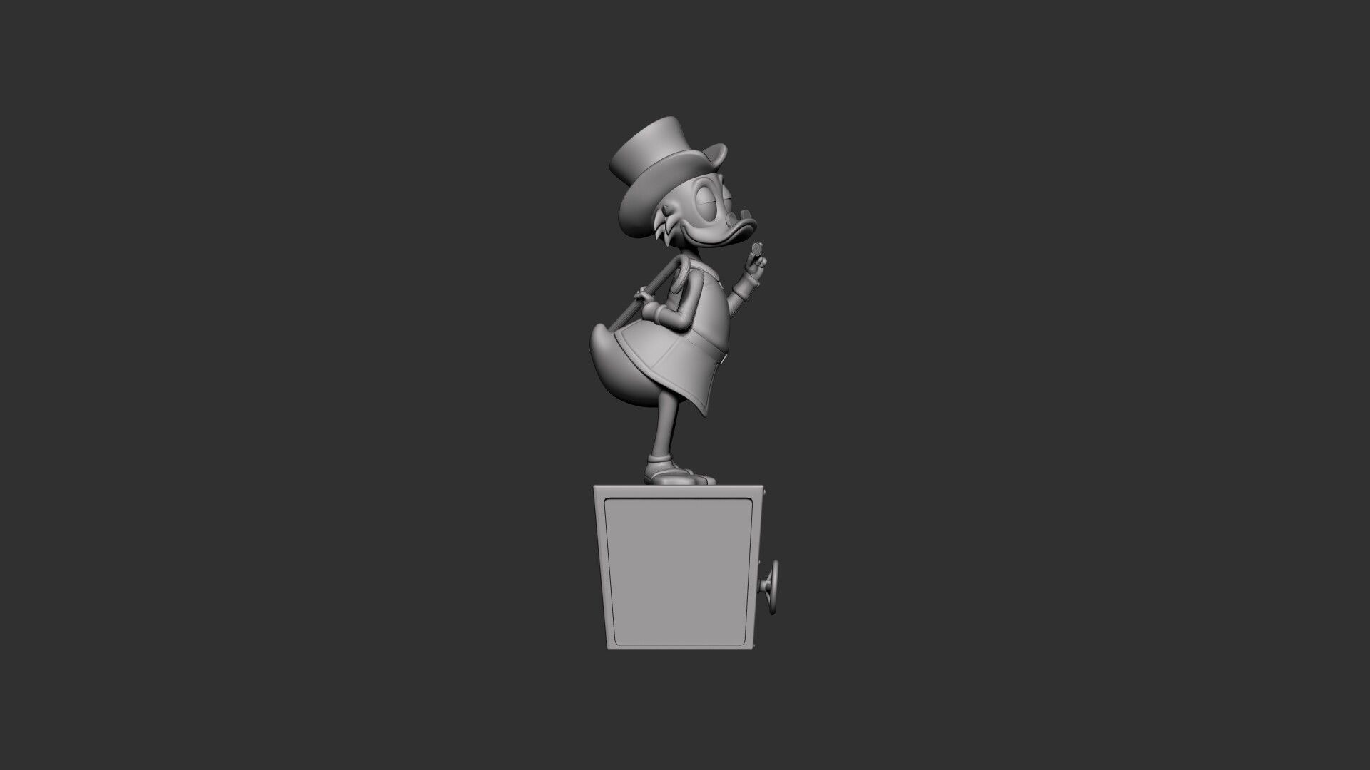 Uncle Scrooge - Scrooge McDuck 3D model 3D printable | CGTrader