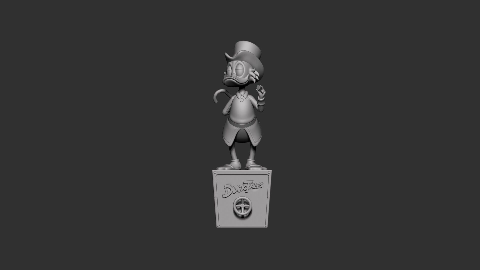 Uncle Scrooge - Scrooge McDuck 3D model 3D printable | CGTrader