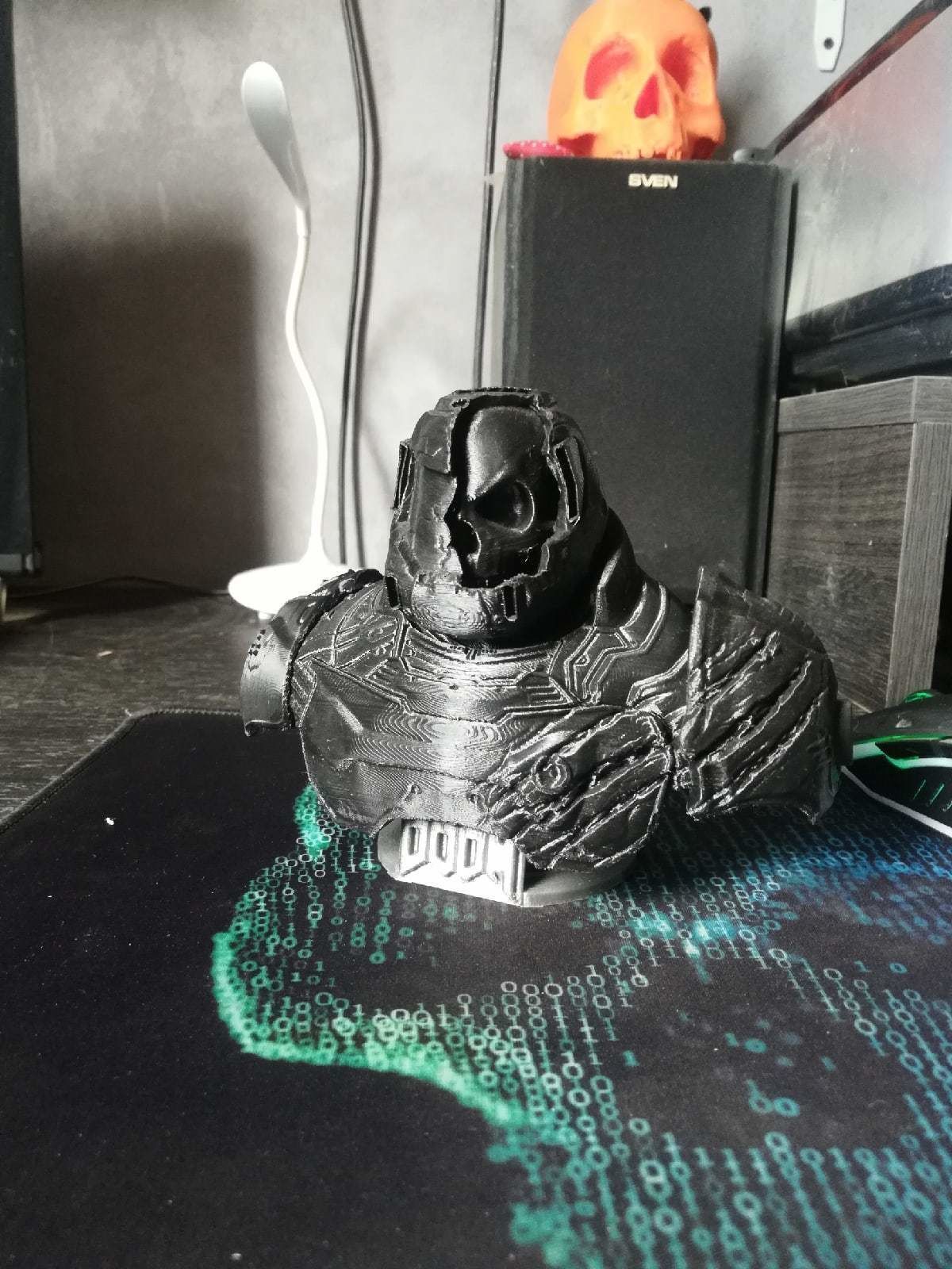 DOOM SLAYER BUST 3D model 3D printable | CGTrader