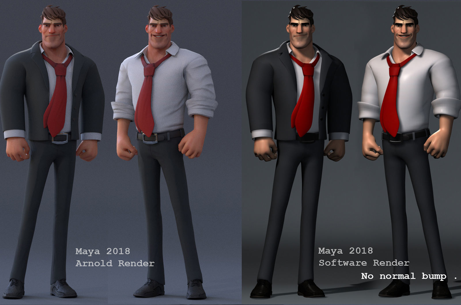3D model Boss Rig Outfit 2 VR / AR / low-poly | CGTrader