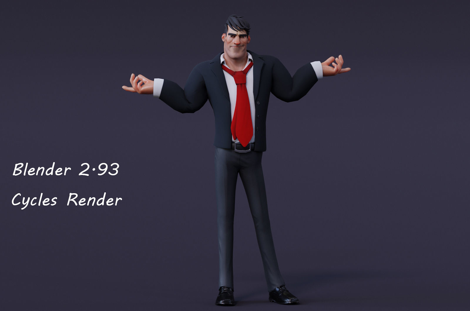 3D model Boss Rig Outfit 2 VR / AR / low-poly | CGTrader