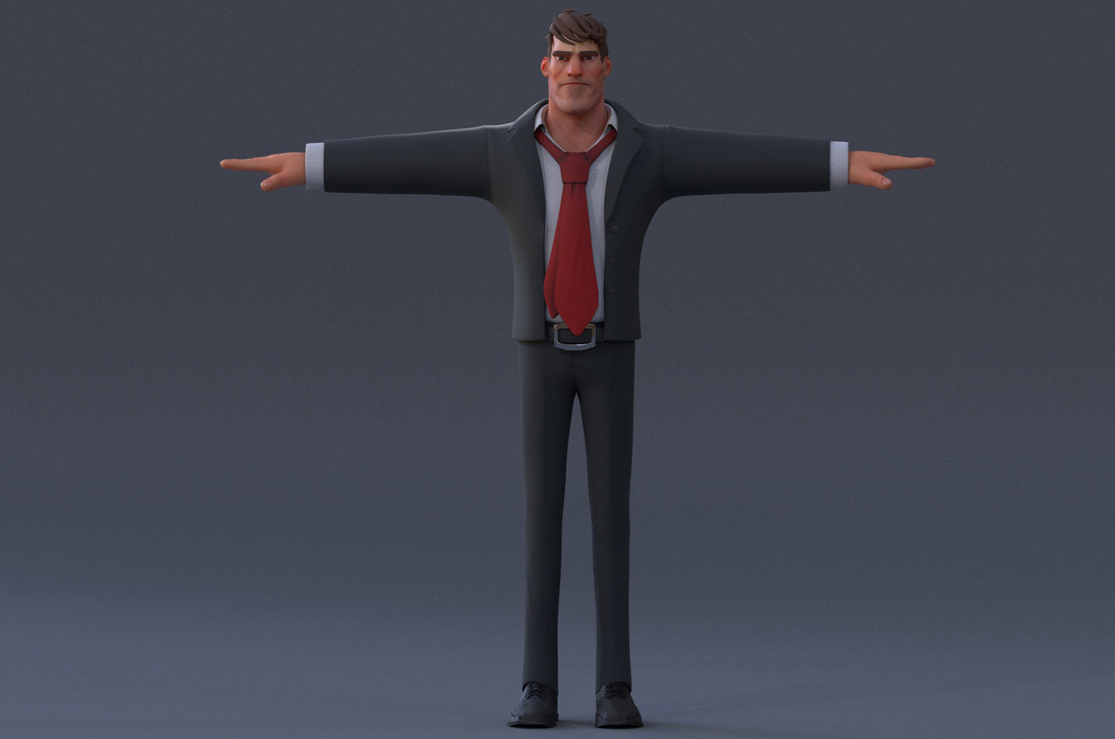 3D model Boss Rig Outfit 2 VR / AR / low-poly | CGTrader