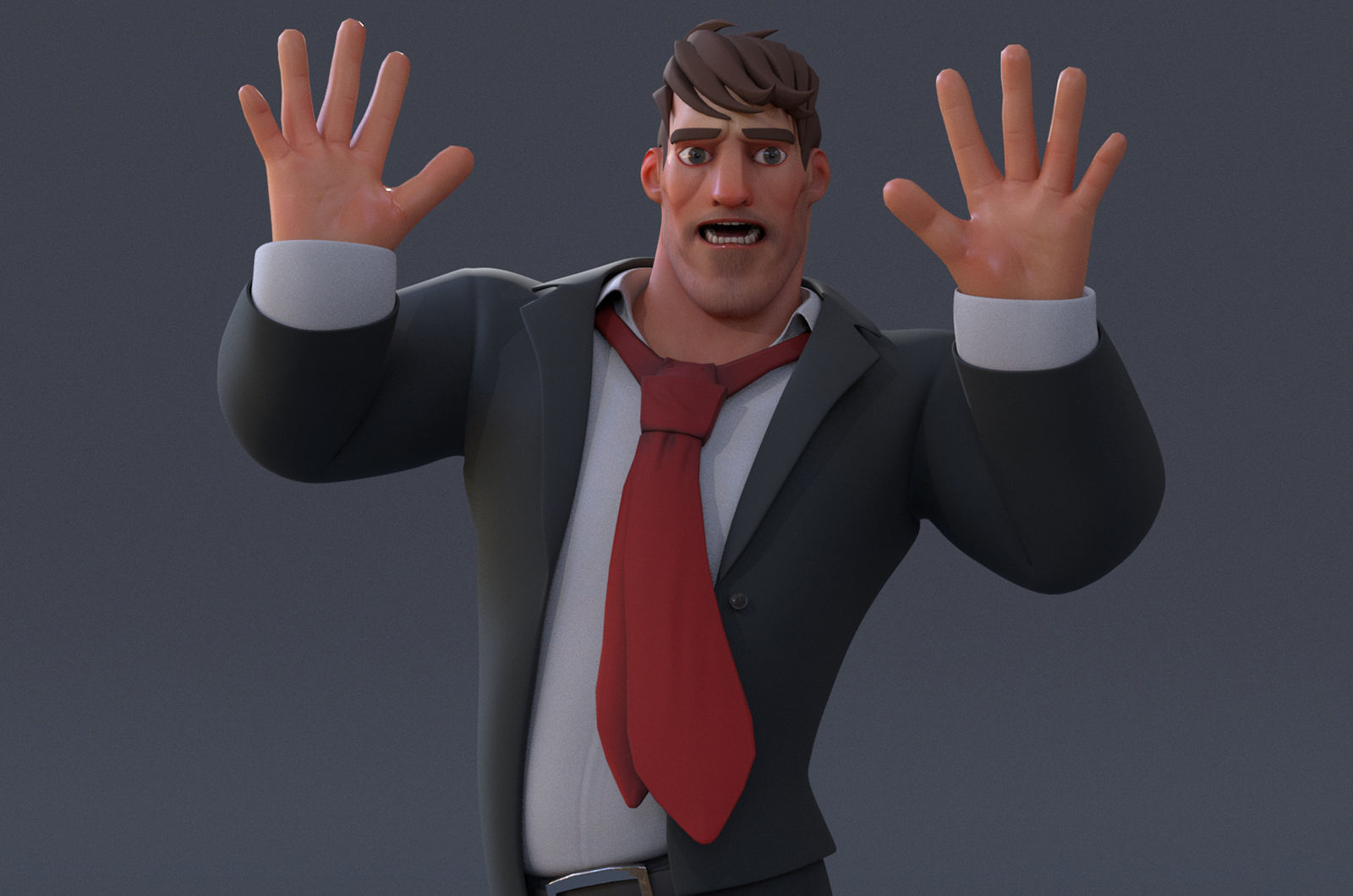 3D model Boss Rig Outfit 2 VR / AR / low-poly | CGTrader