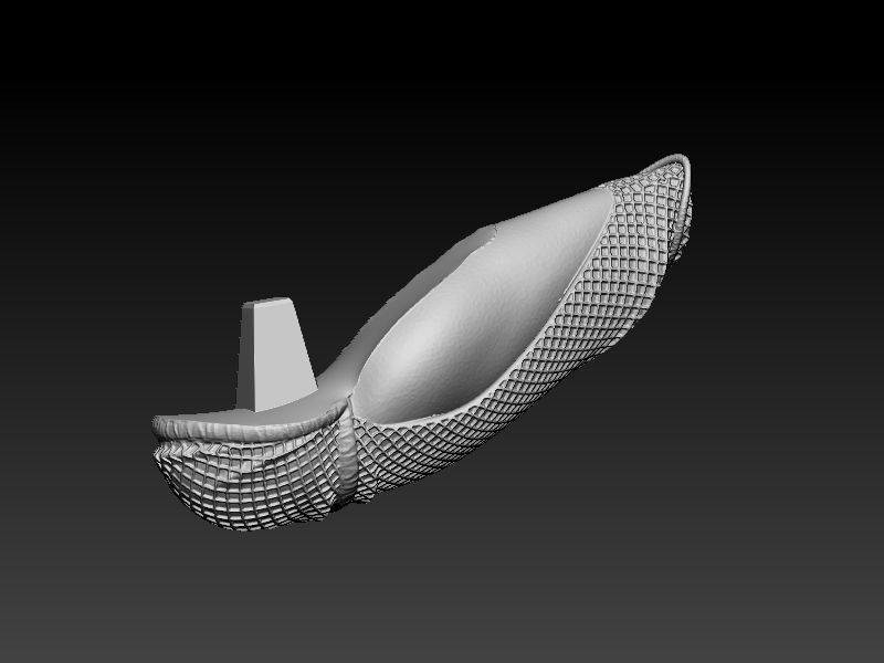 Oola Slave Crouching 3d Model 3d Printable Cgtrader
