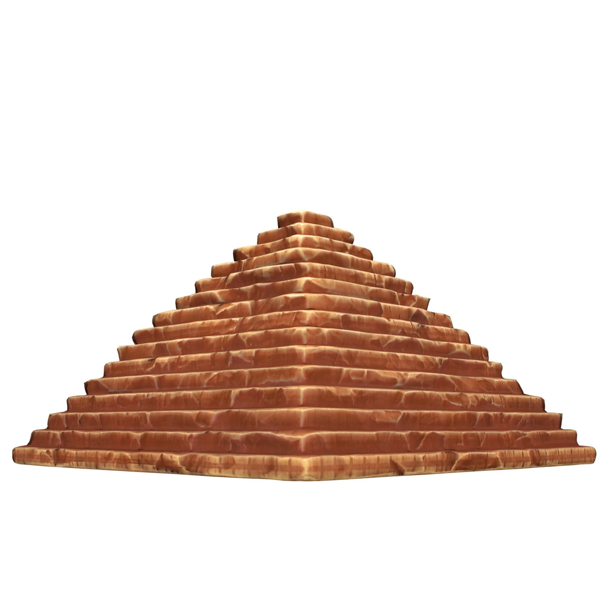 Cartoon Pyramid 3D model | CGTrader