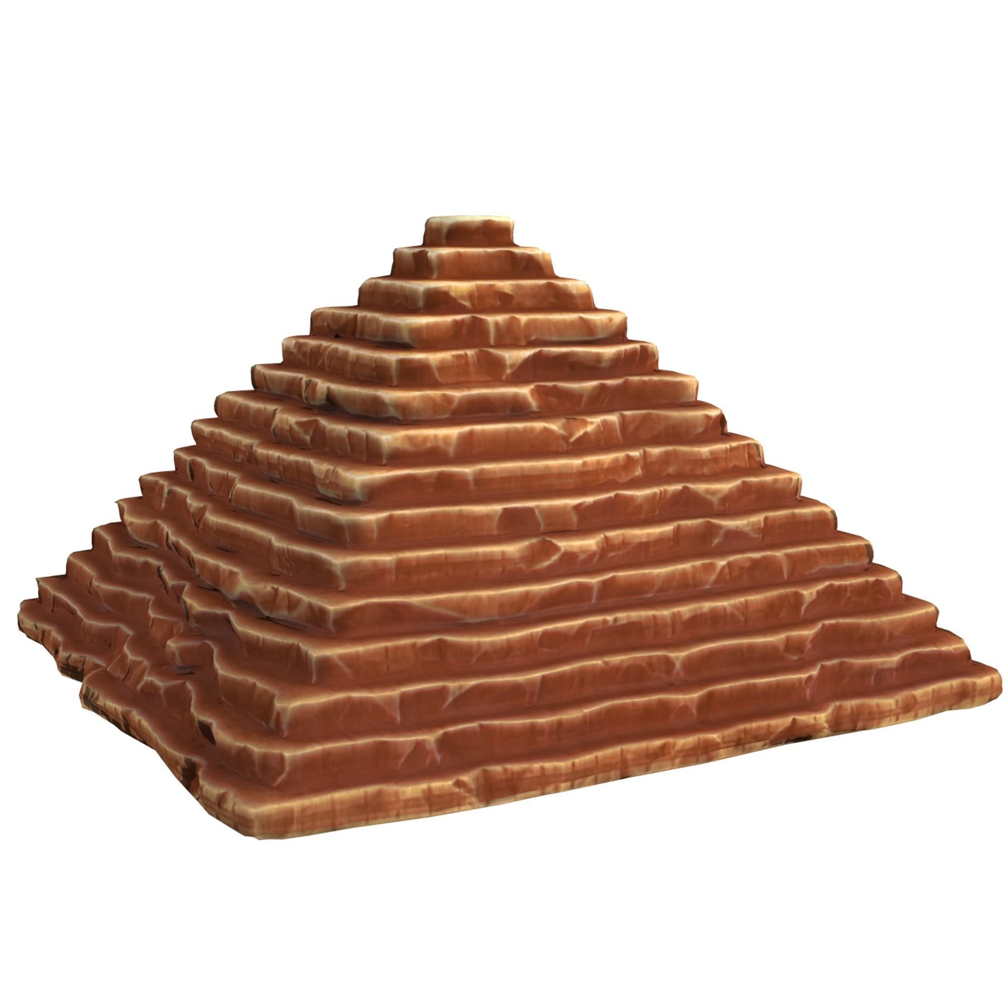Cartoon Pyramid 3D model | CGTrader