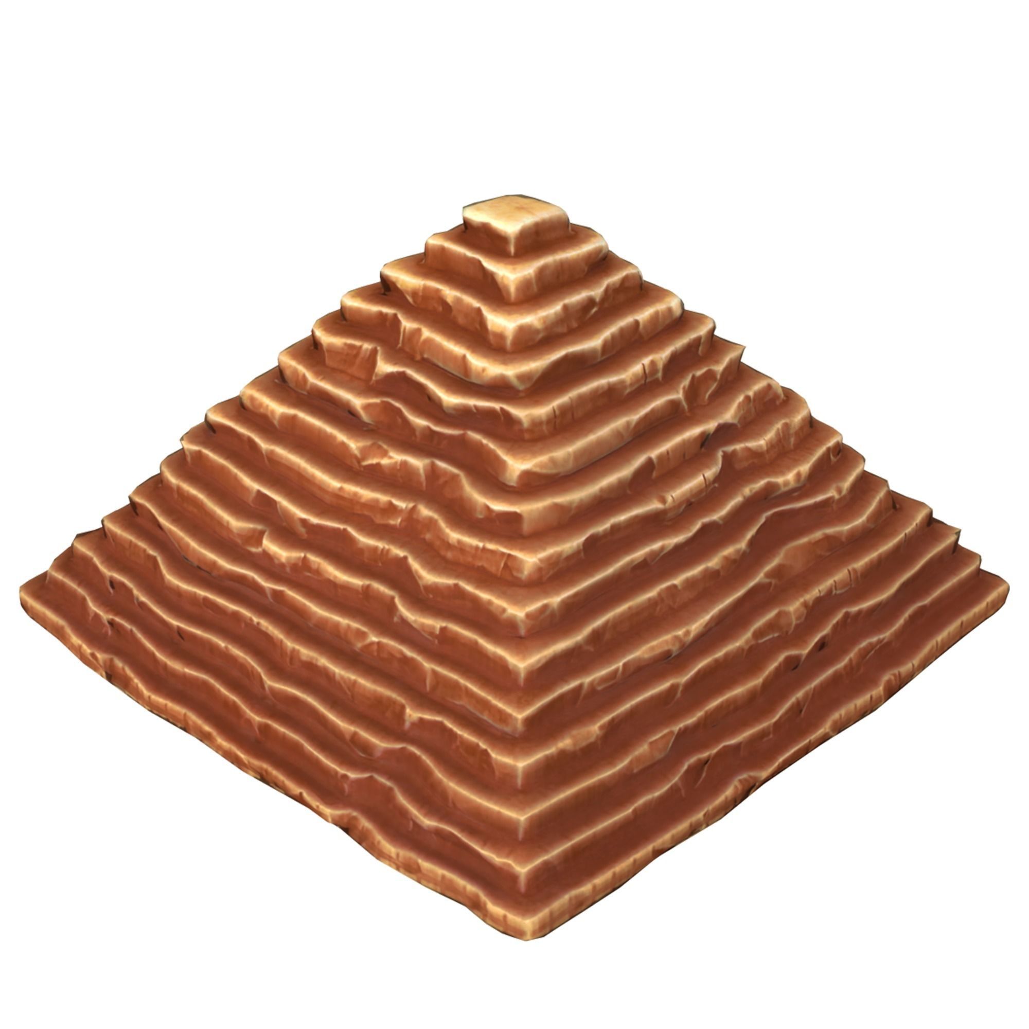 Cartoon Pyramid 3D model | CGTrader