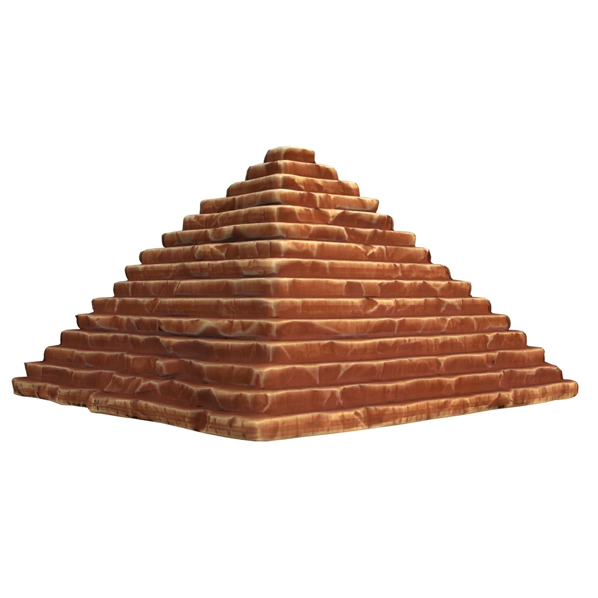 Cartoon Pyramid 3D model | CGTrader