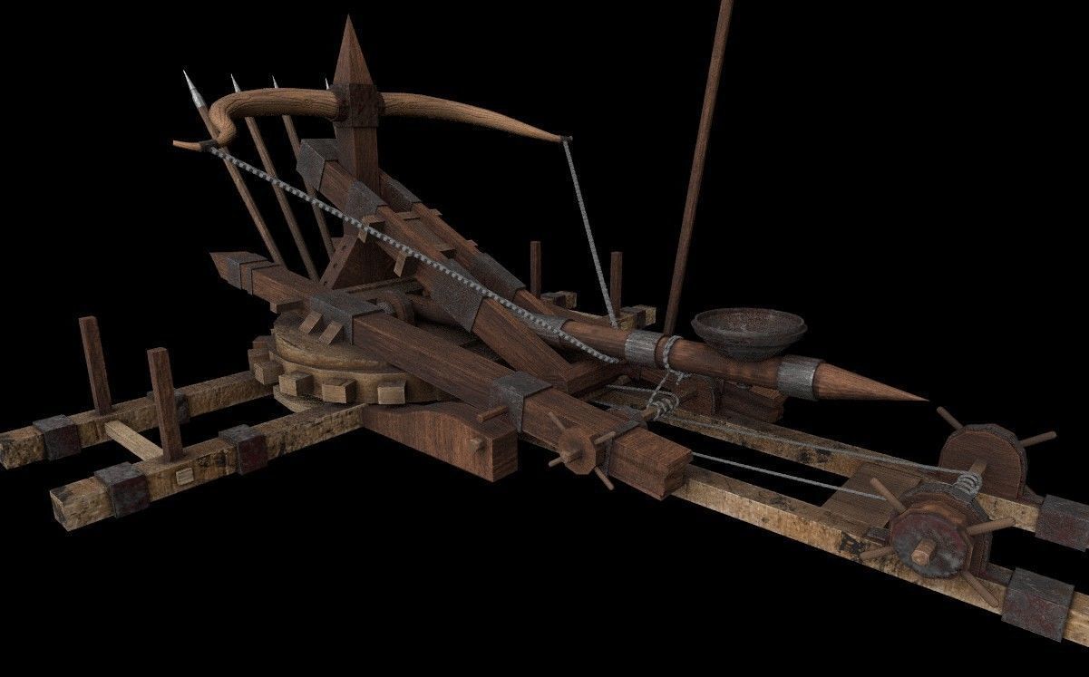 3D model X-bow FireBall VR / AR / low-poly | CGTrader