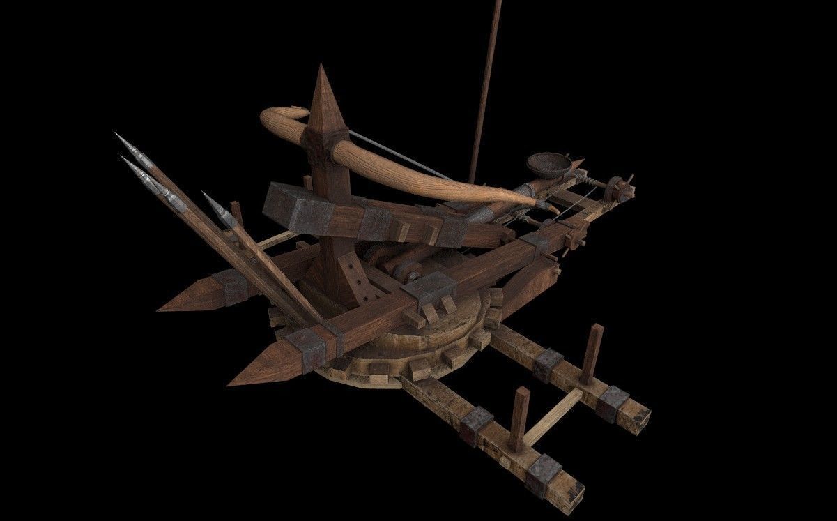 3D model X-bow FireBall VR / AR / low-poly | CGTrader