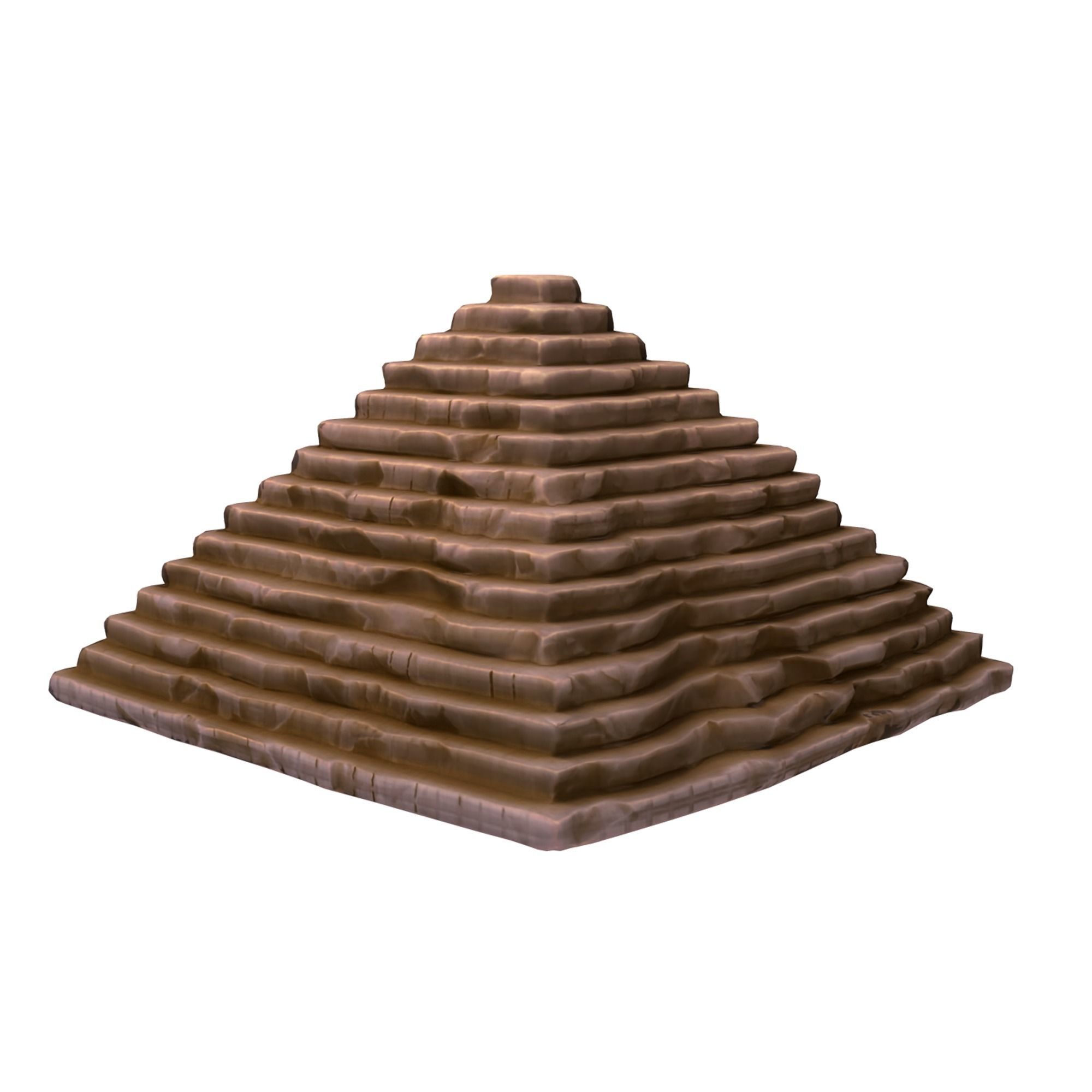 Cartoon Pyramid 3D model | CGTrader