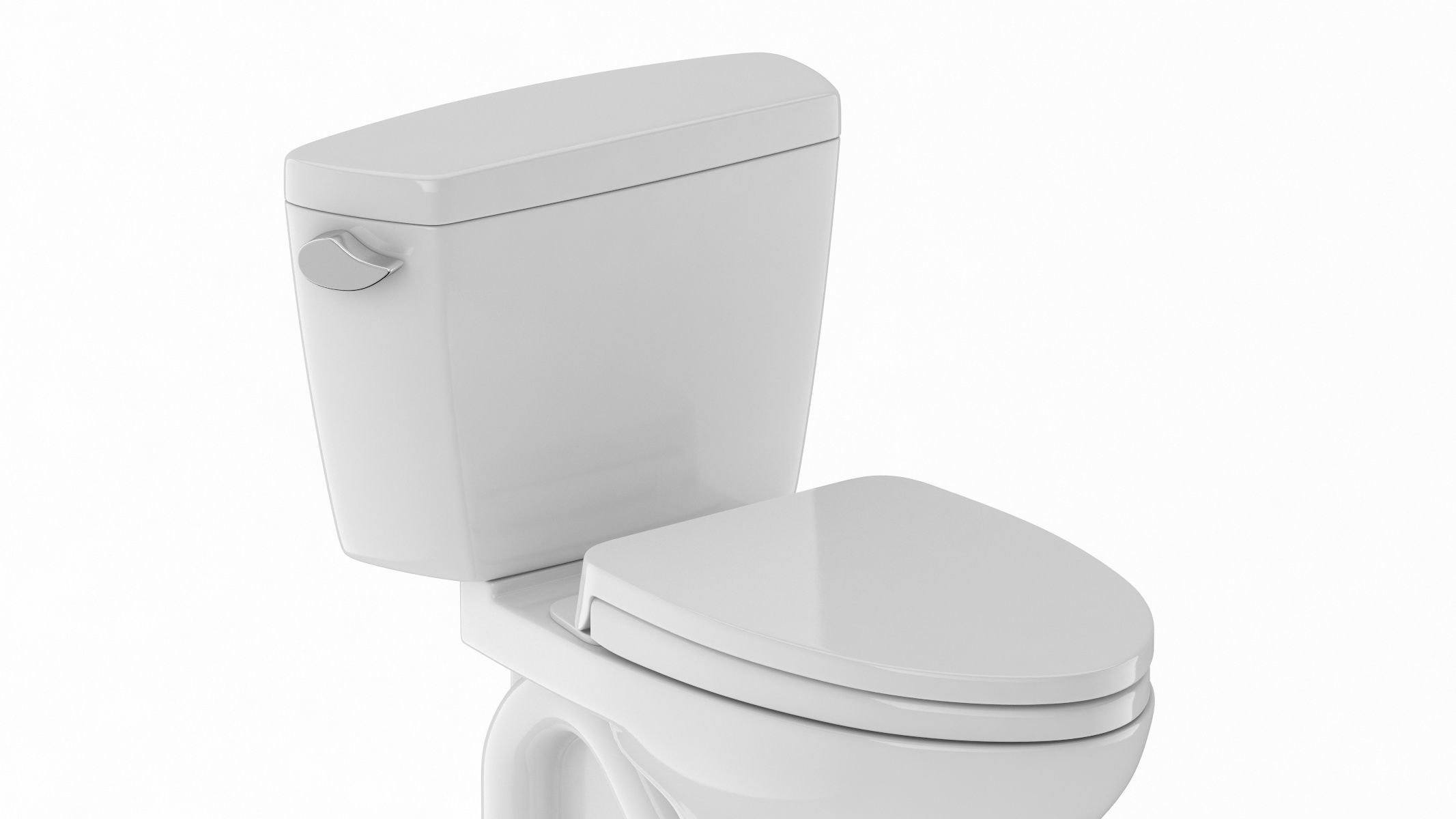 TOTO Drake Two-Piece Toilet 3D model | CGTrader