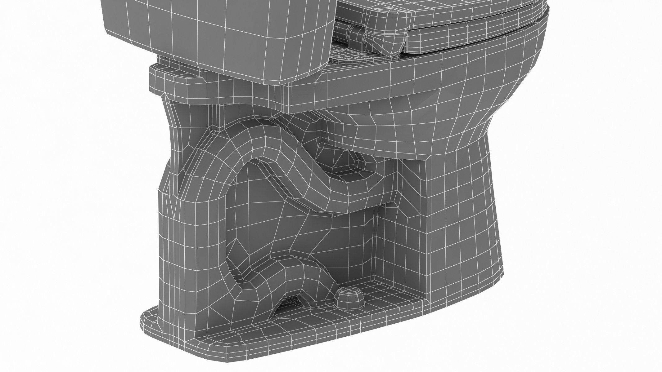 TOTO Drake Two-Piece Toilet 3D model | CGTrader
