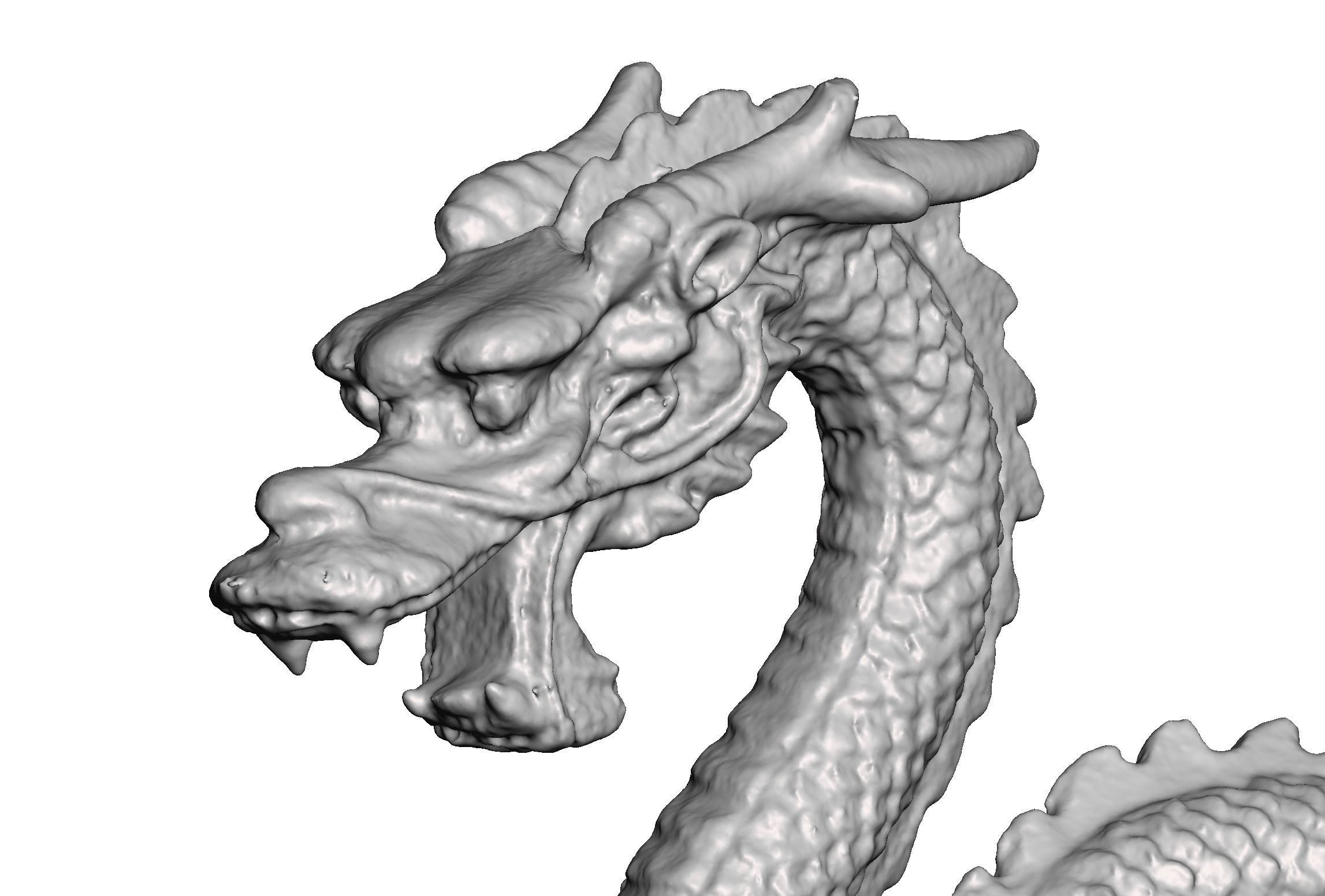 Dragon Netsuke statue 3D model 3D printable | CGTrader