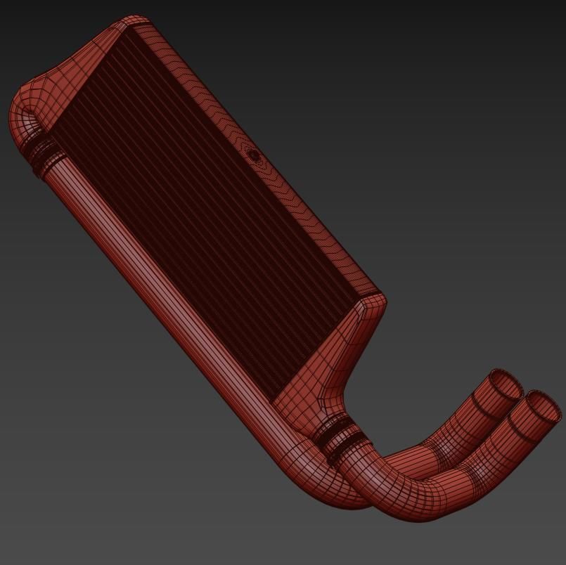 Intercooler Blitz 3D model | CGTrader