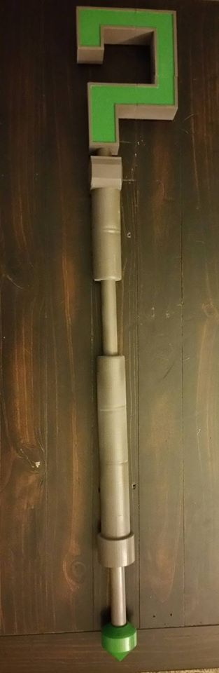 Riddlers Cane free 3D model 3D printable | CGTrader