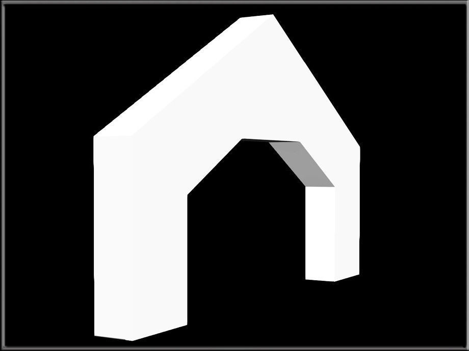 3D model Triangular shaped Arch 06 VR / AR / low-poly | CGTrader