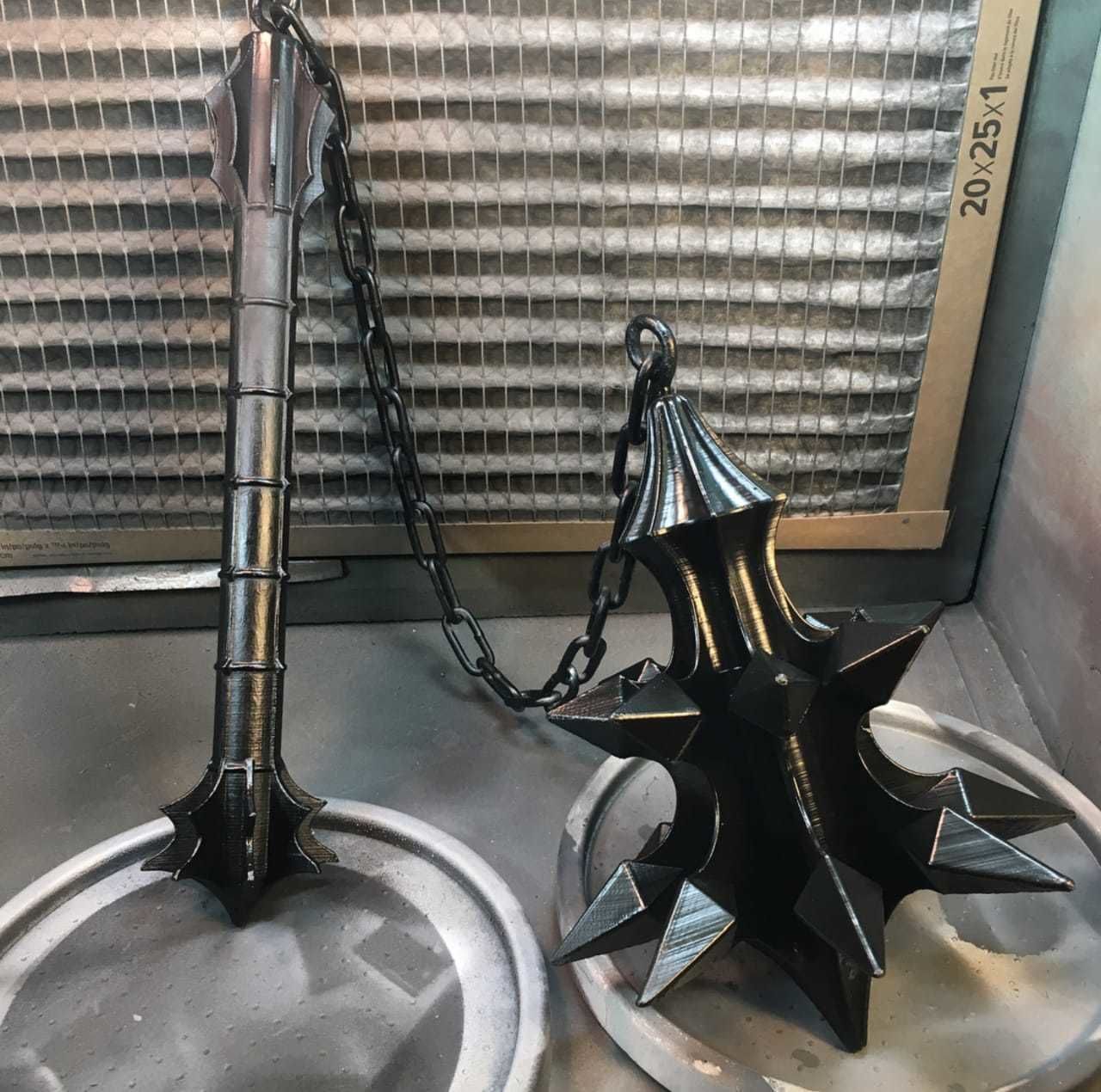 Witch King of Angmar Flail 3D model 3D printable | CGTrader