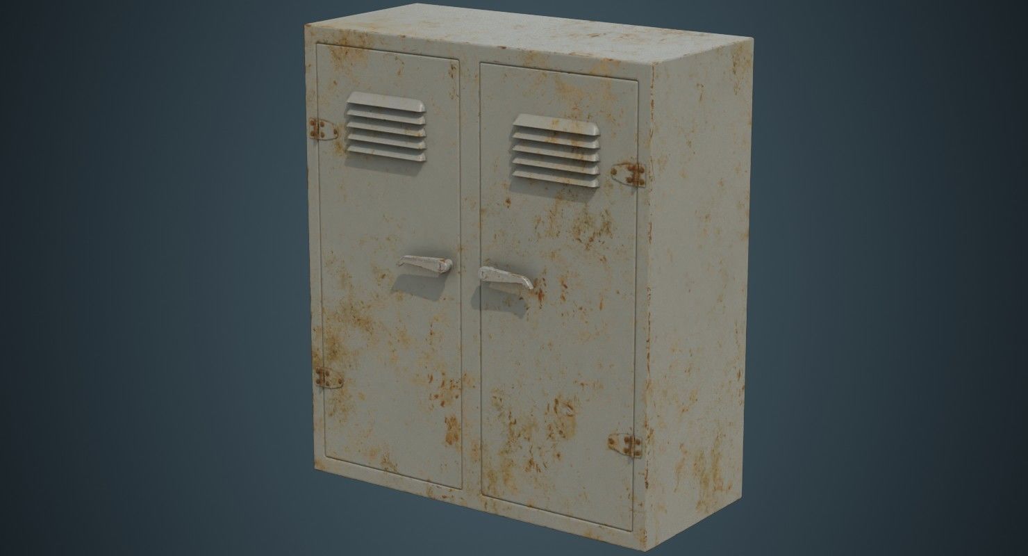 3D model Locker 2B VR / AR / low-poly | CGTrader