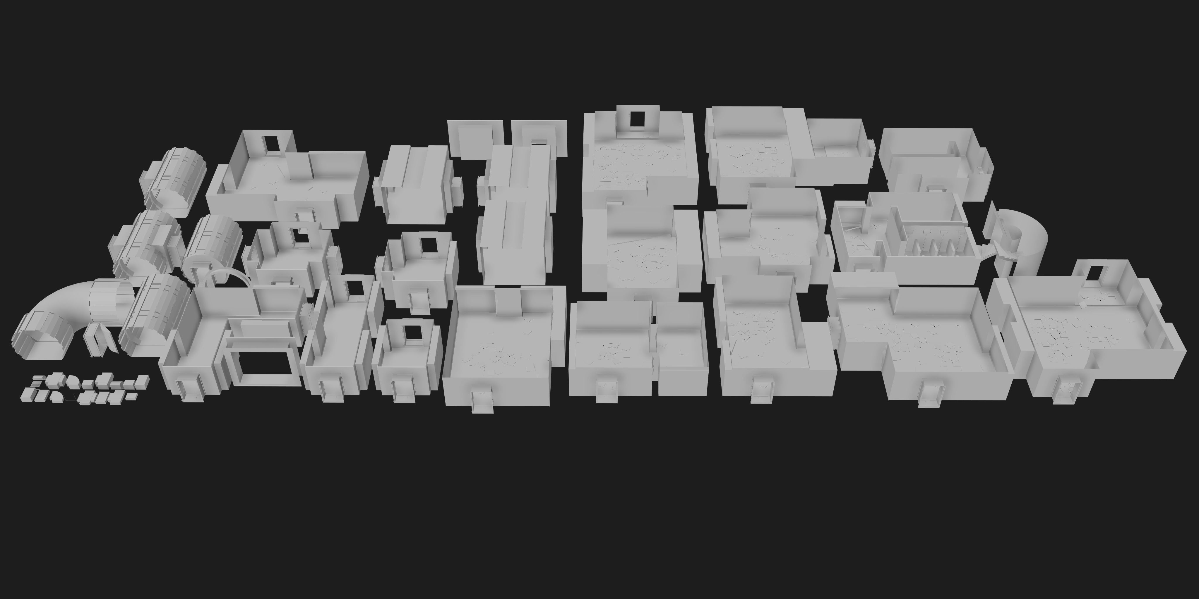 Soviet bunker kit free VR / AR / low-poly 3D model | CGTrader