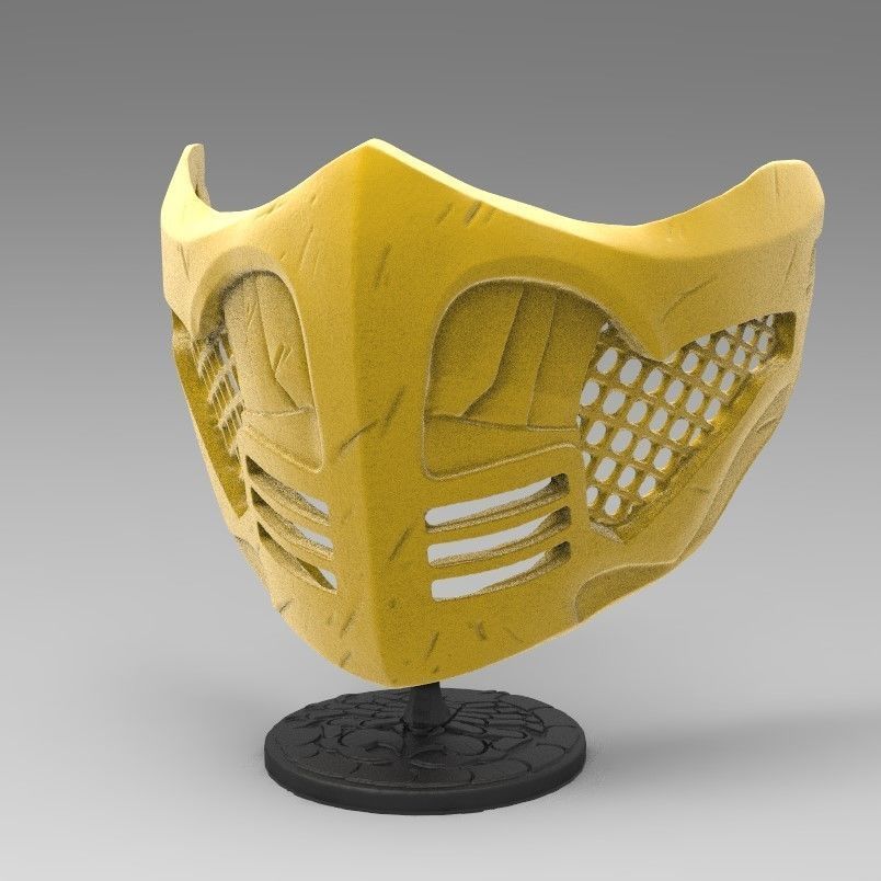 SCORPION MASK 3D model 3D printable | CGTrader