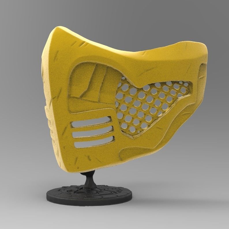 SCORPION MASK 3D model 3D printable | CGTrader