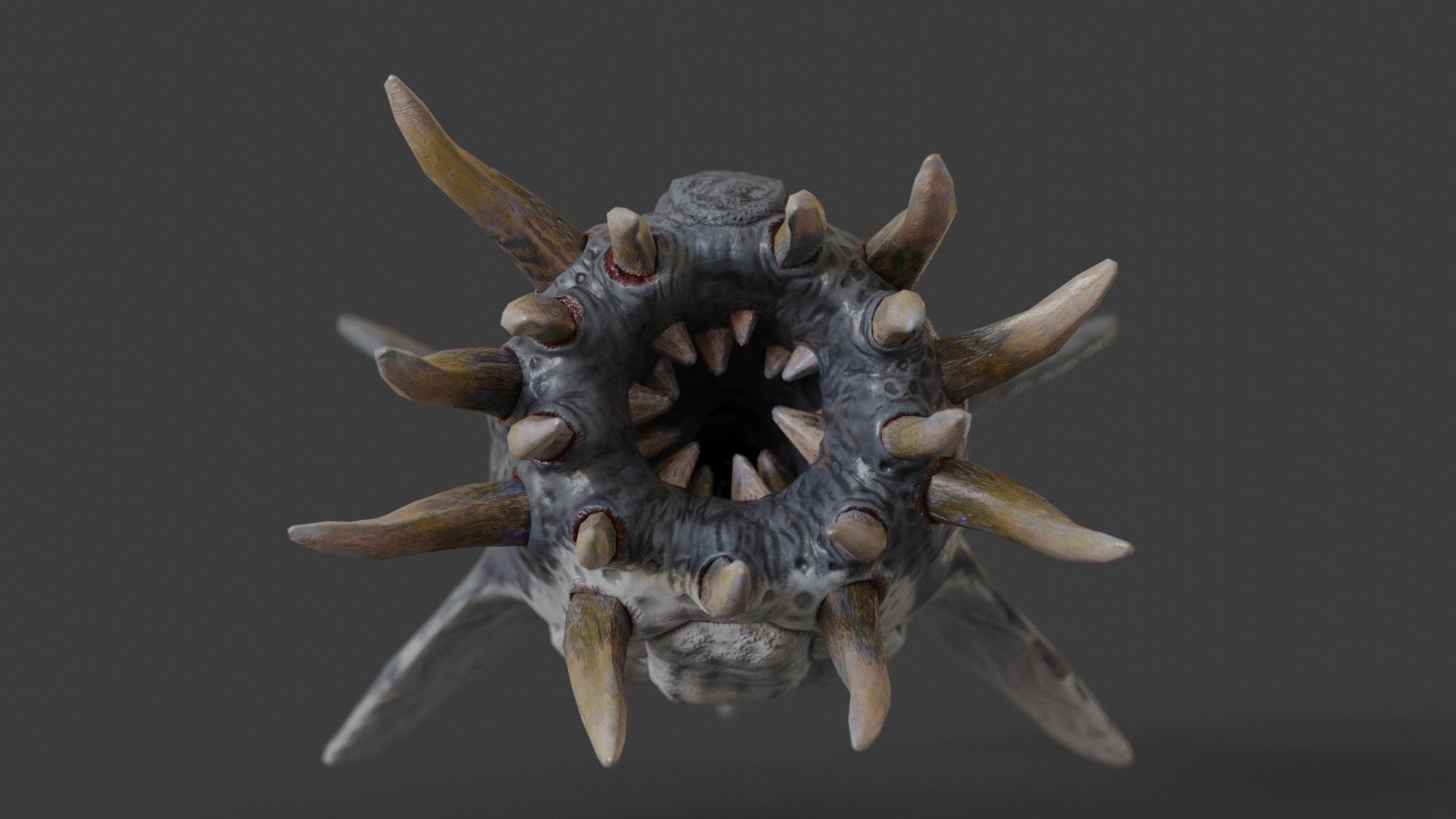 3D model Water Terror Monster lowpoly VR / AR / low-poly | CGTrader