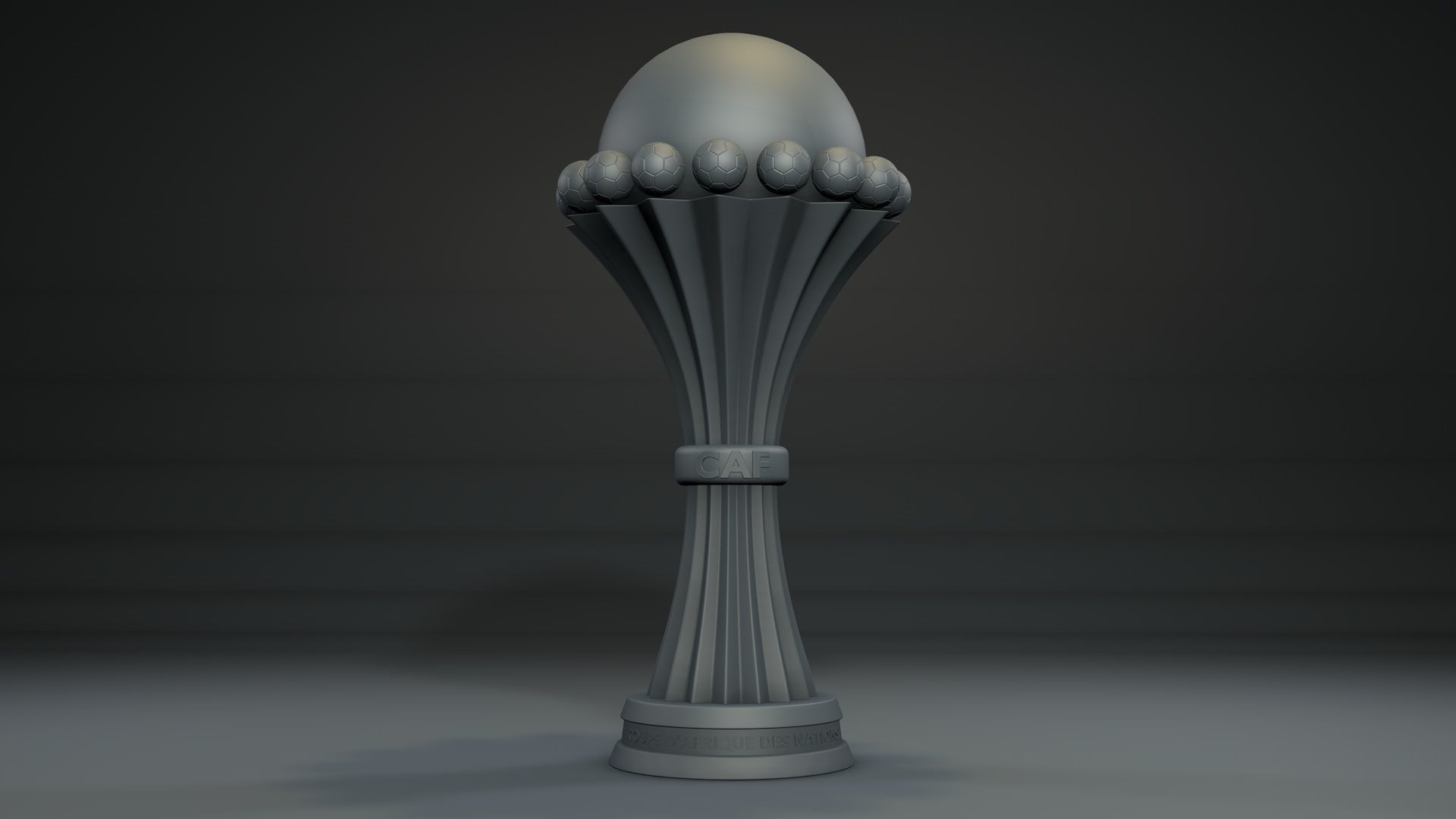 Africa Cup of Nations - CAF Champions Trophy 3D model | CGTrader