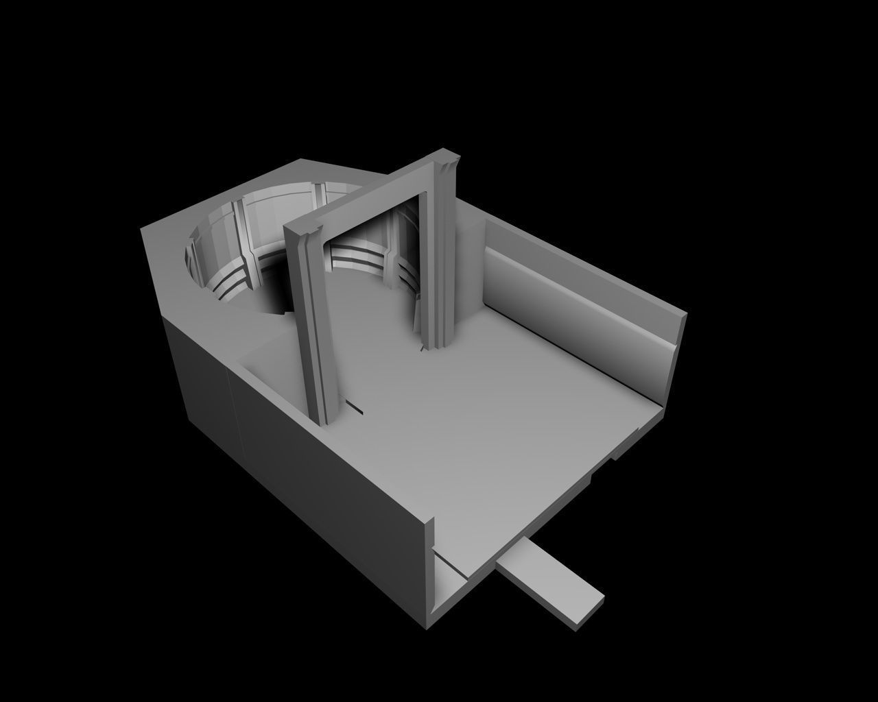 Star Trek Adventures Starfleet Ship Interior 3D model 3D printable ...