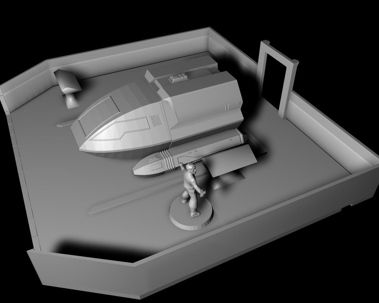 Star Trek Adventures Starfleet Ship Interior 3D model 3D printable ...