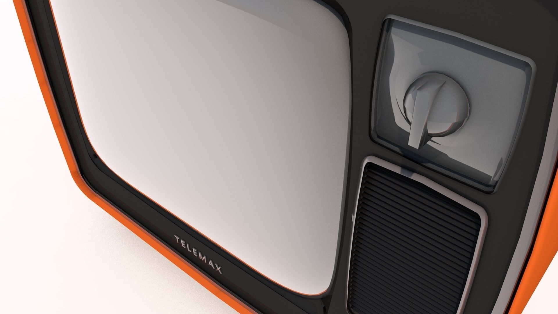 Old tv retro television 3D model 3D model | CGTrader