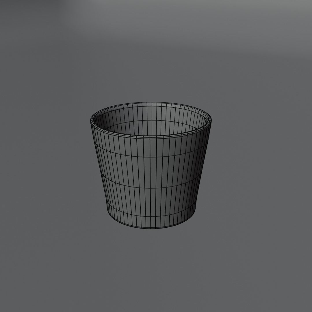 Simple Water Glass free 3D model | CGTrader