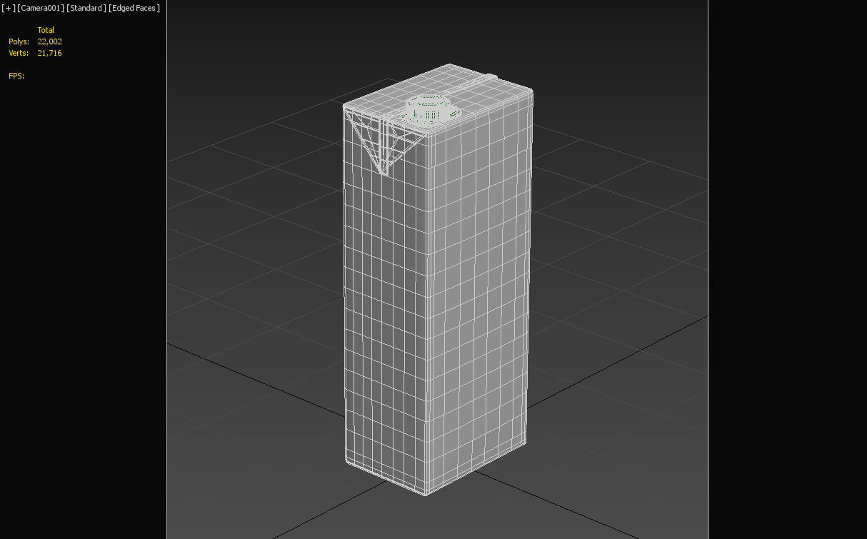 Tetra Box 3D model | CGTrader