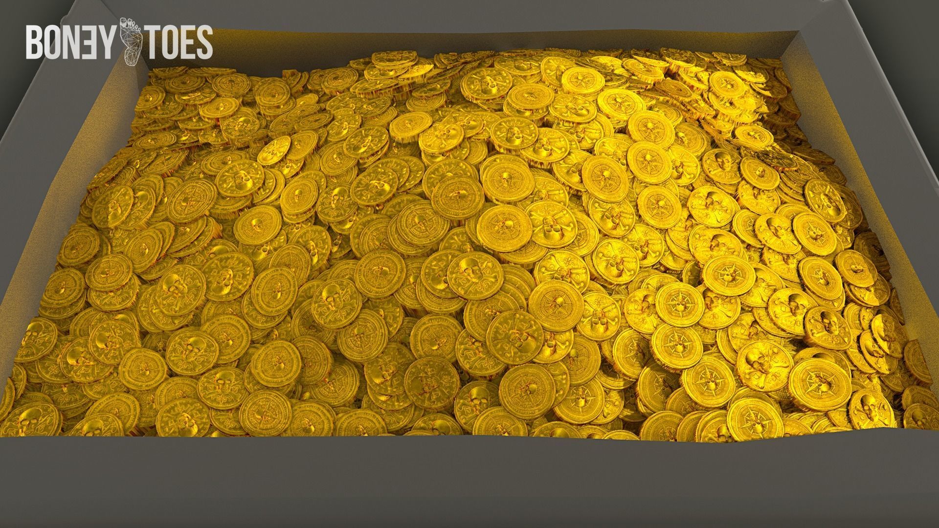 Aztec Treasure Gold Coins - Game Textures Texture | CGTrader