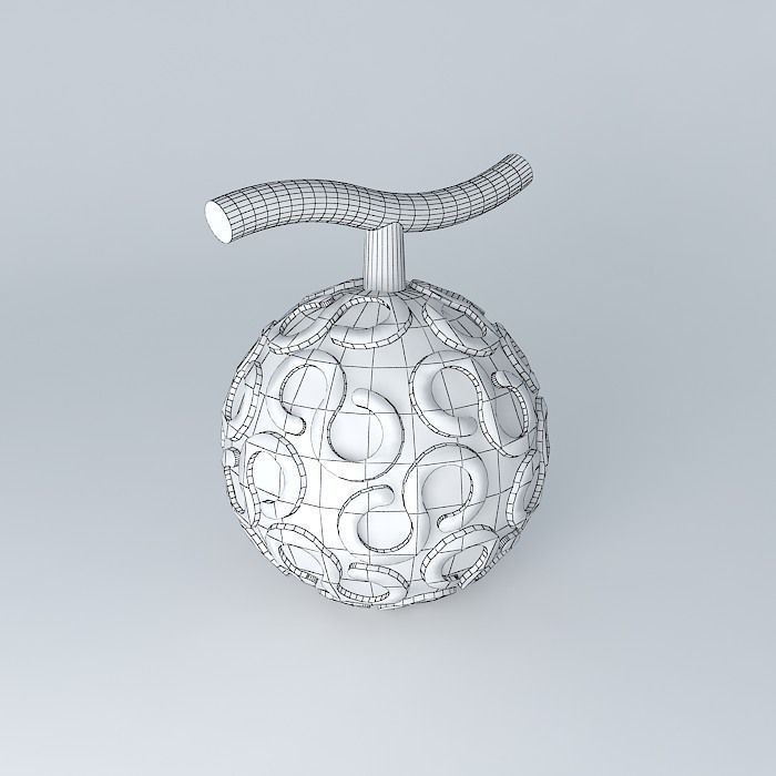 devil fruit free 3D model | CGTrader