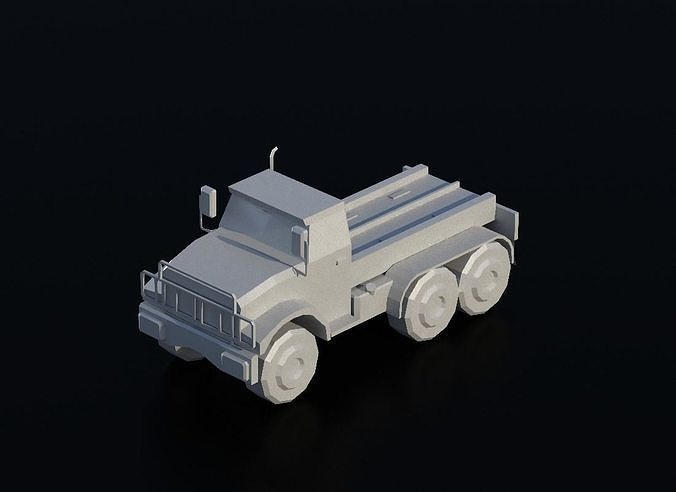 3D model Truck 01 VR / AR / low-poly | CGTrader