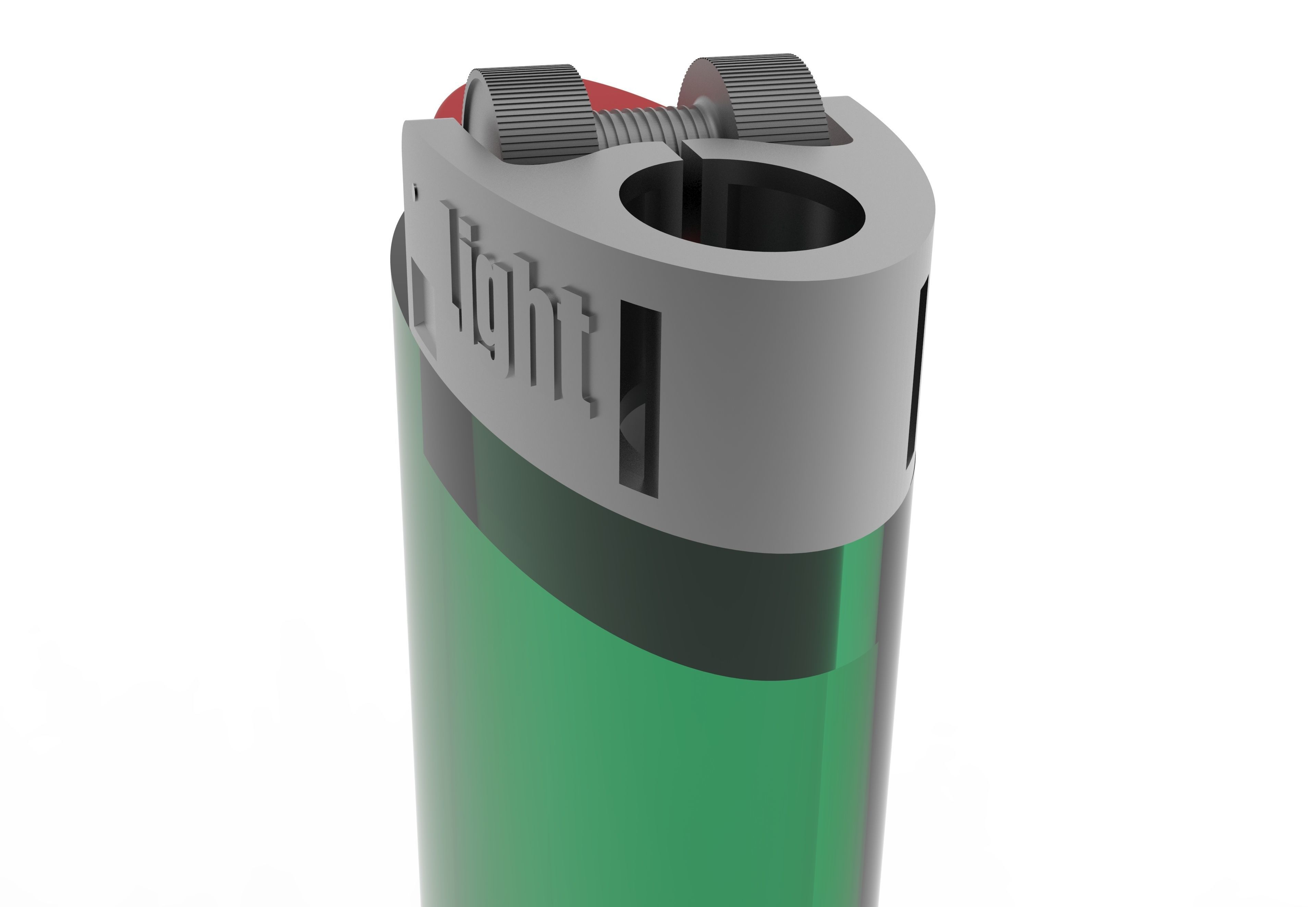 Simple Lighter 3D Model free 3D model 3D printable | CGTrader