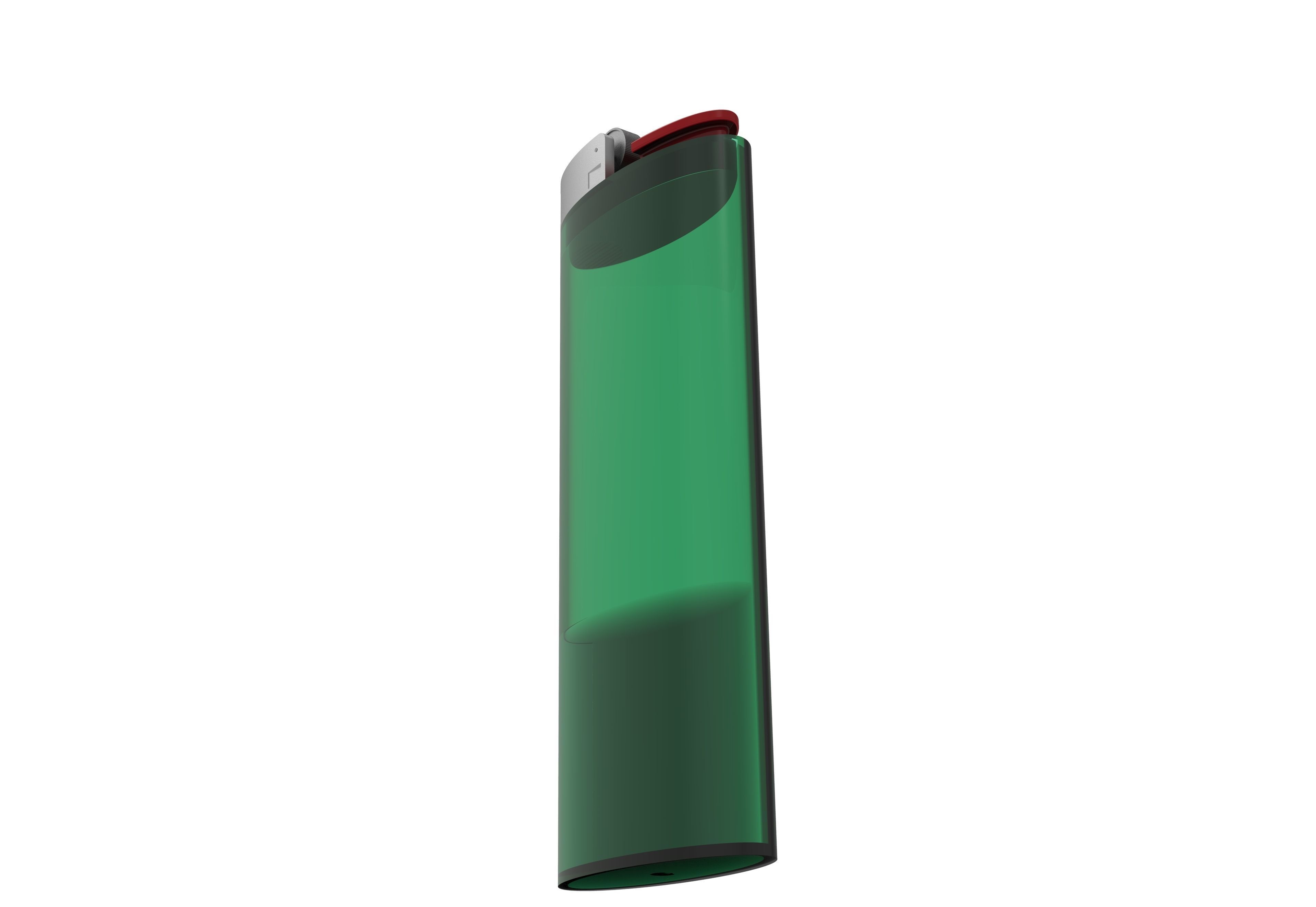 Simple Lighter 3D Model free 3D model 3D printable | CGTrader