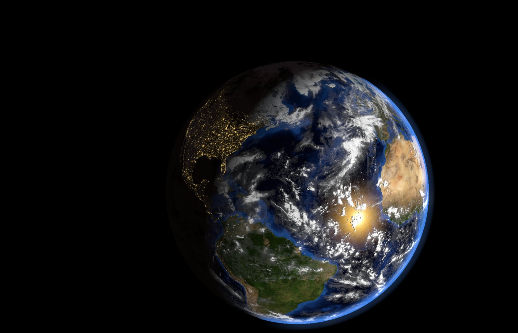 3D model Ultra Realistic Earth VR / AR / low-poly animated | CGTrader
