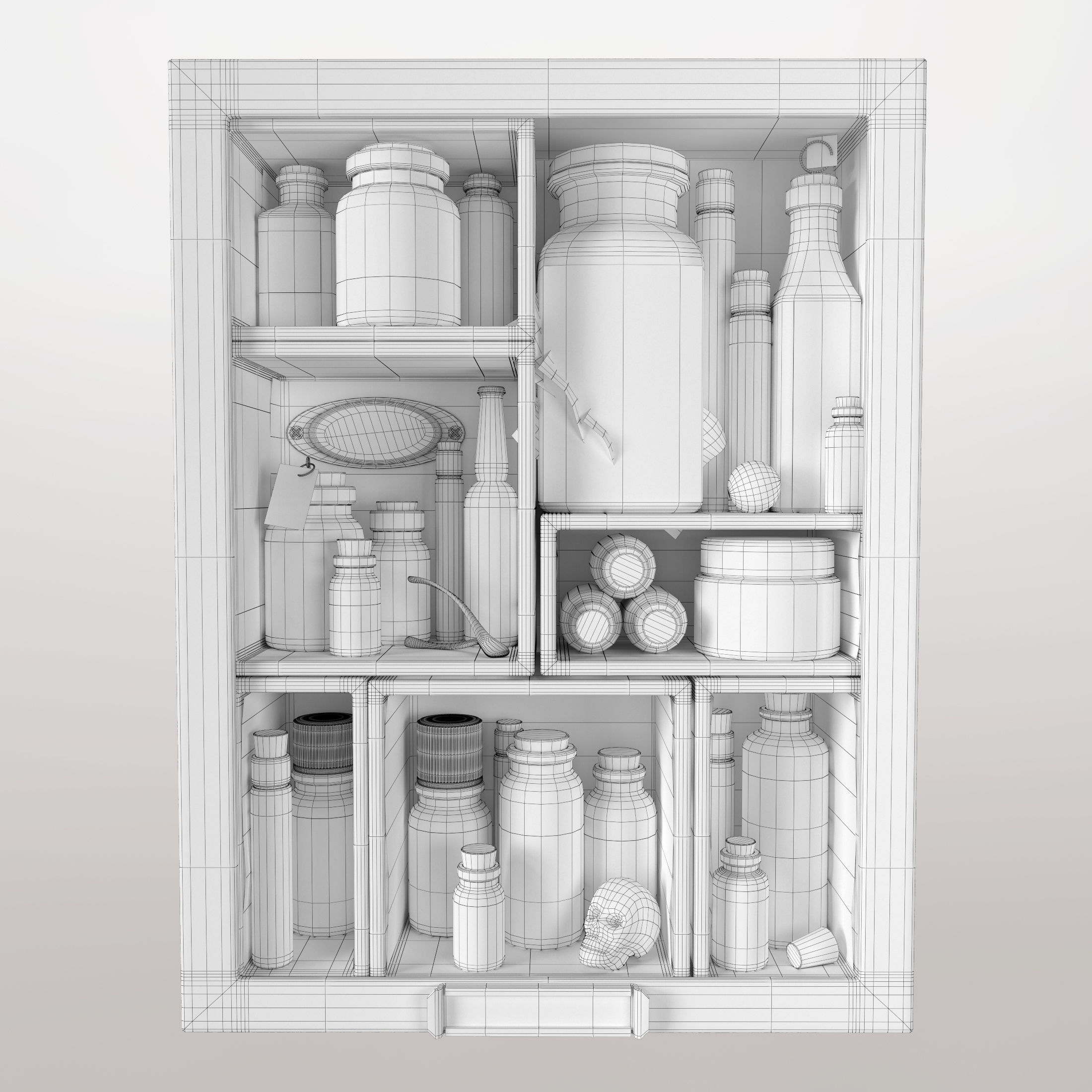 Shadow box 3D model | CGTrader