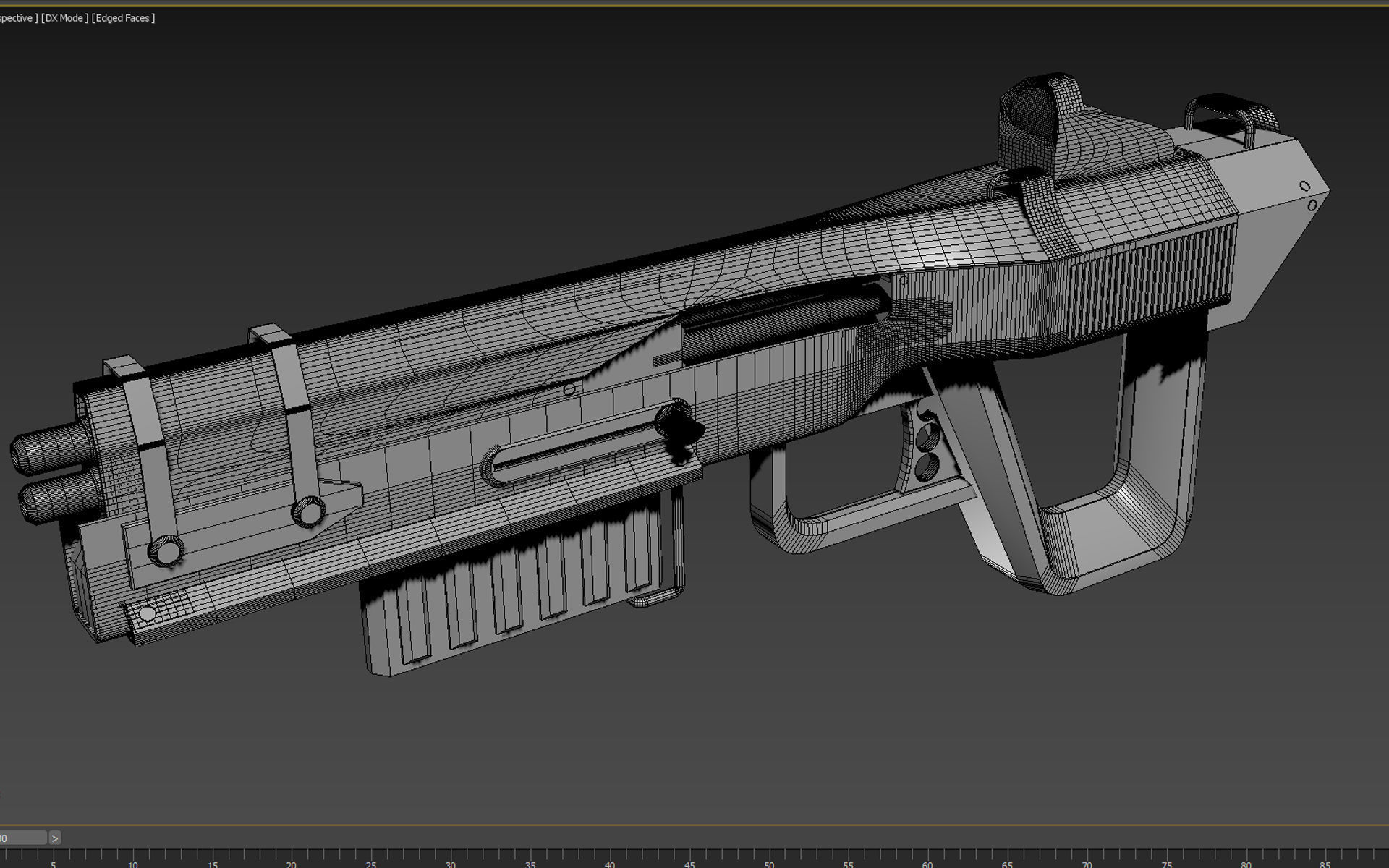 3D model MSI-t4 gun VR / AR / low-poly | CGTrader