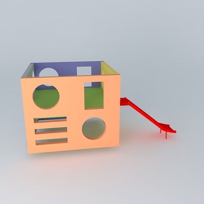 Module Plastic Playground free 3D model | CGTrader