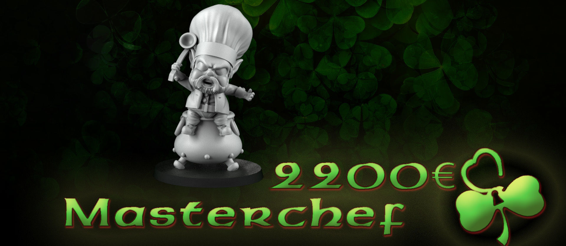 Masterchef leprechaun 3D model 3D printable | CGTrader