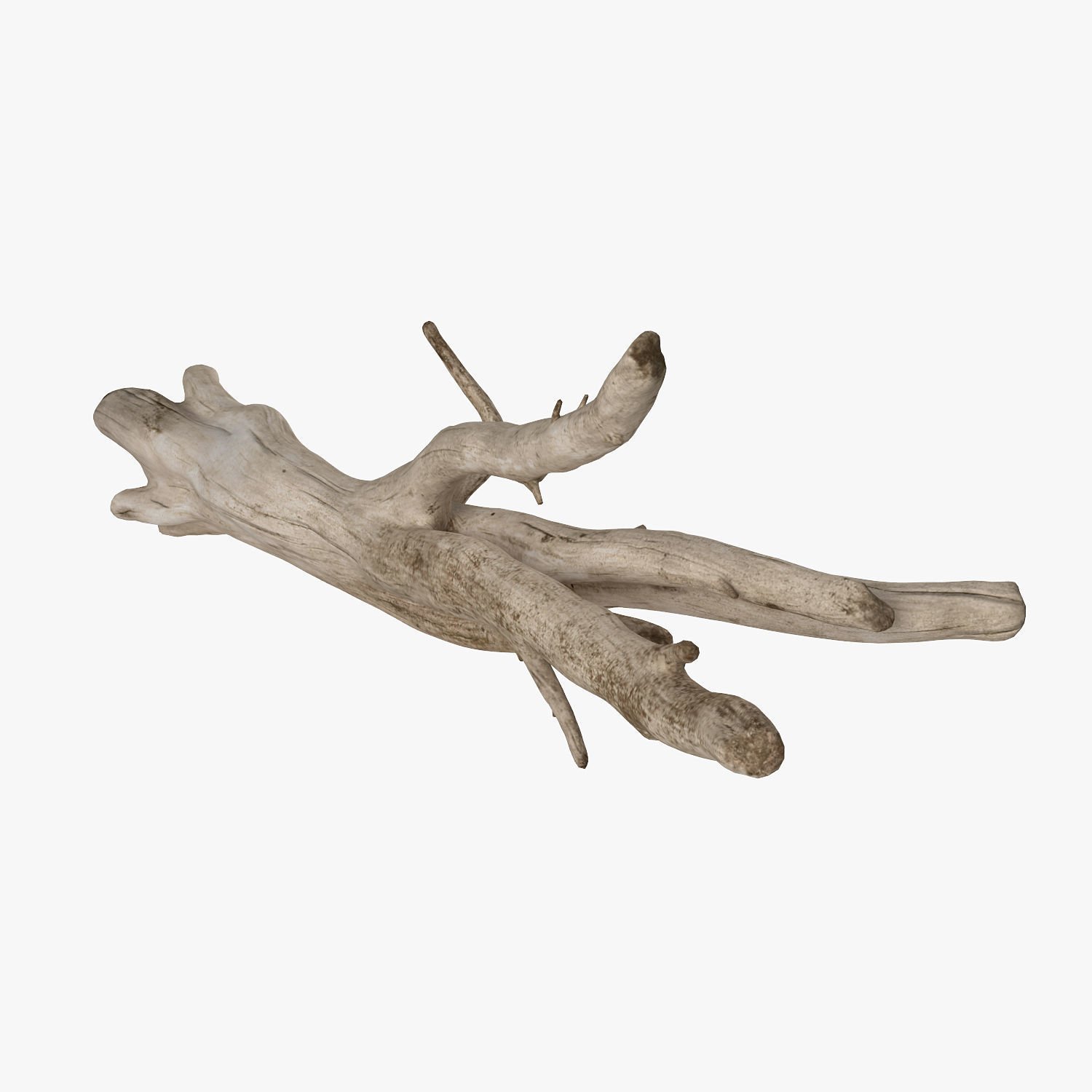 Snag branch 3D model | CGTrader