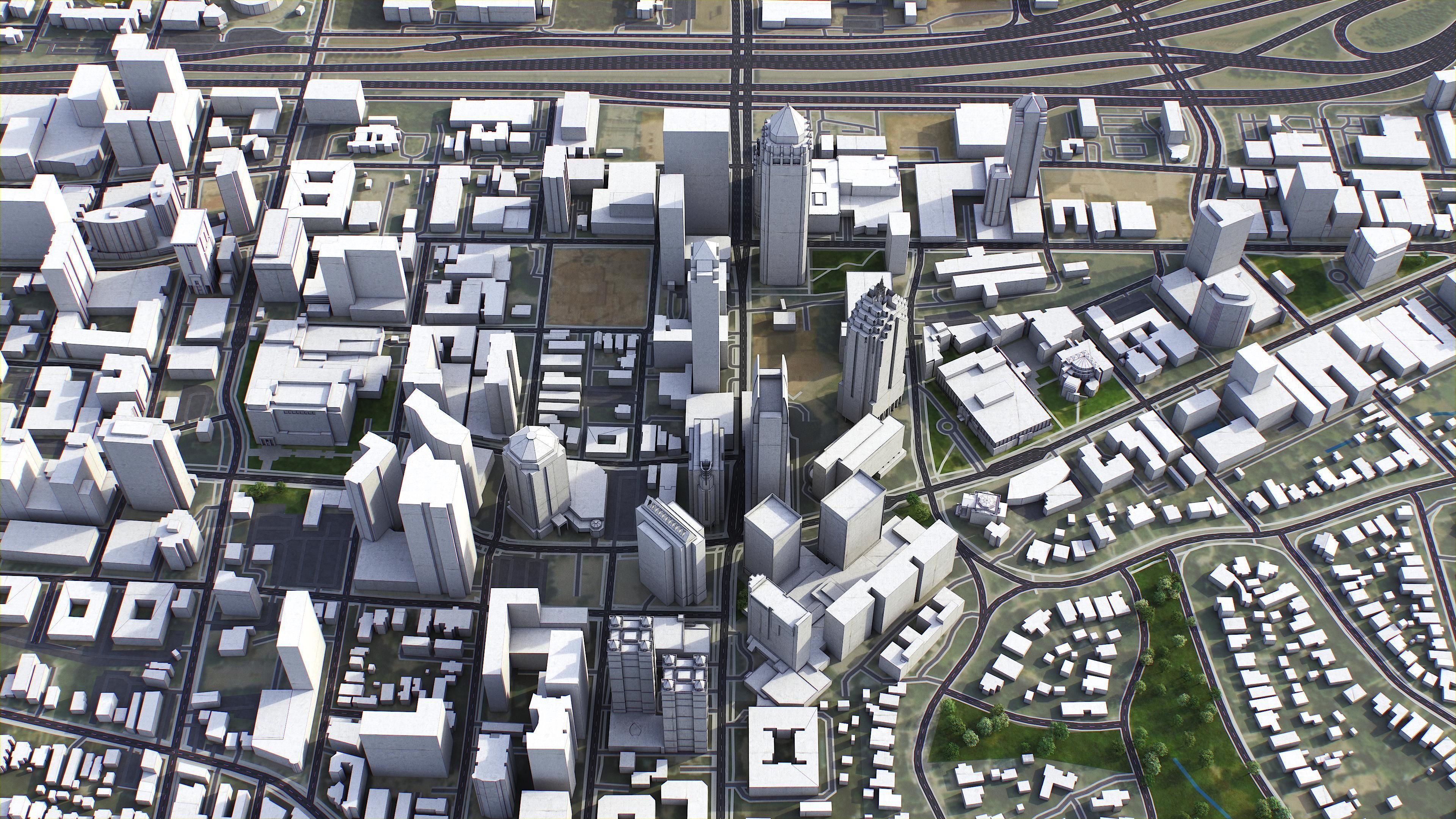 3D Model Collection Atlanta VR / AR / low-poly | CGTrader