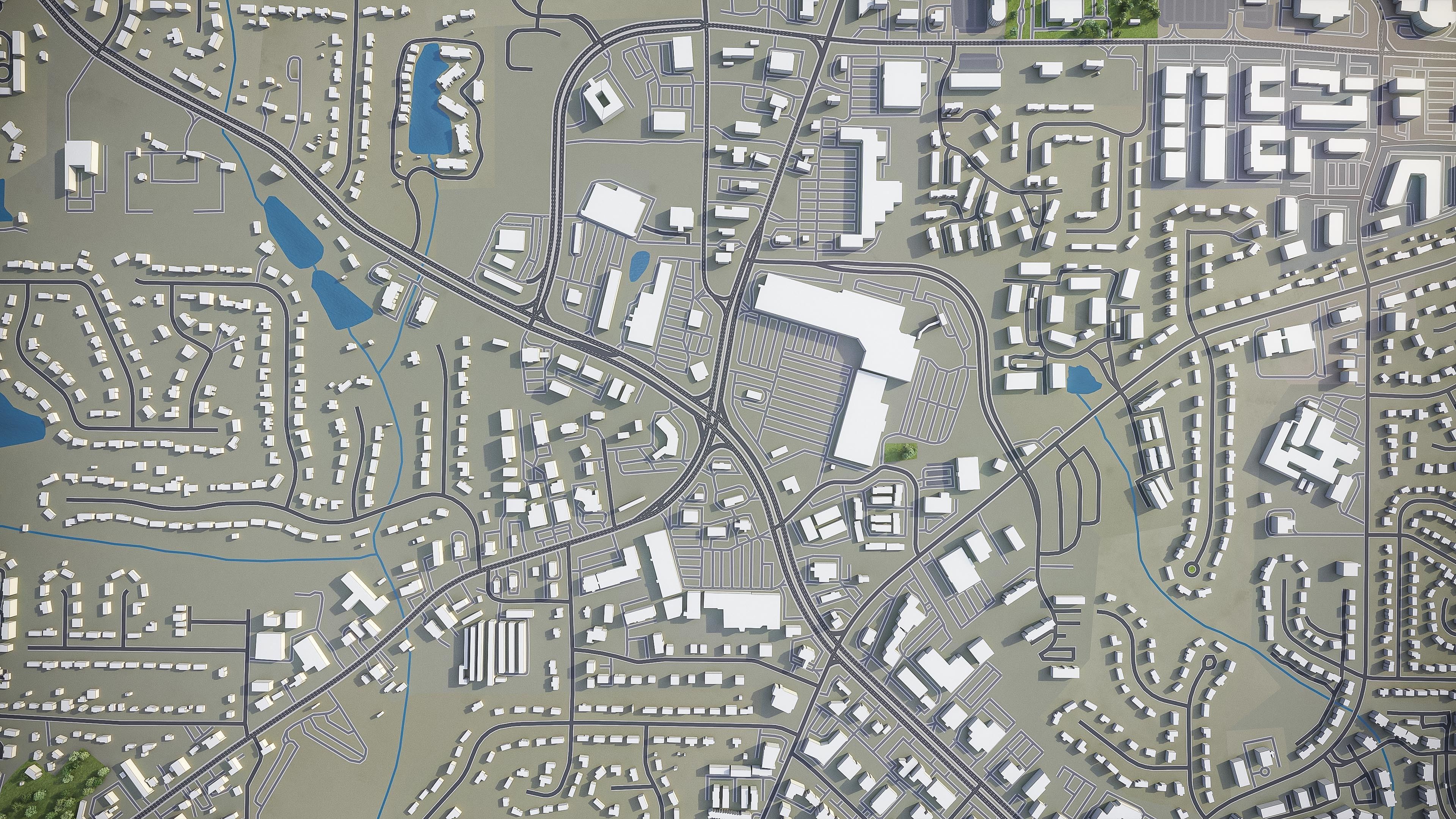 3D Model Collection Atlanta VR / AR / low-poly | CGTrader