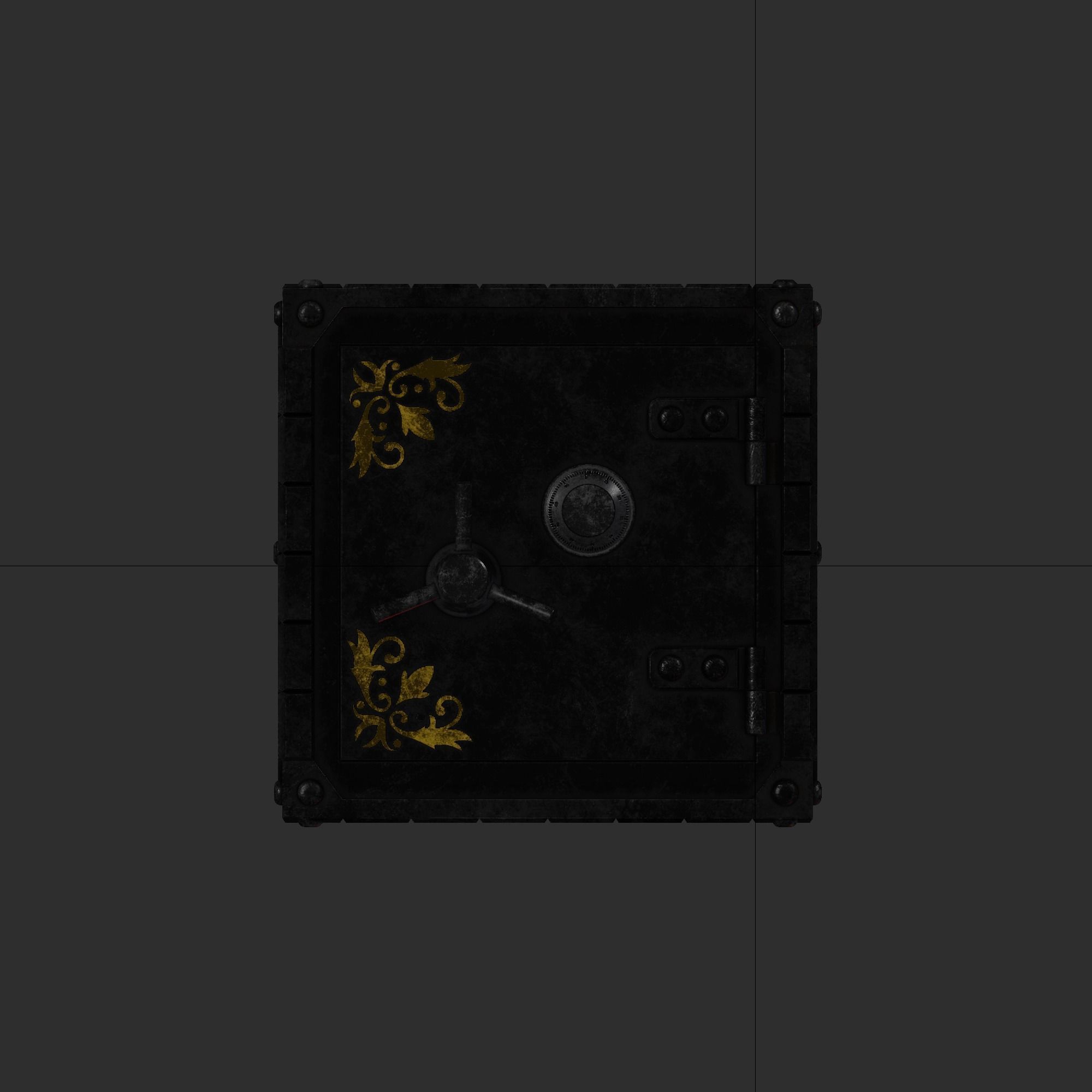 Decorative safe 3D model | CGTrader