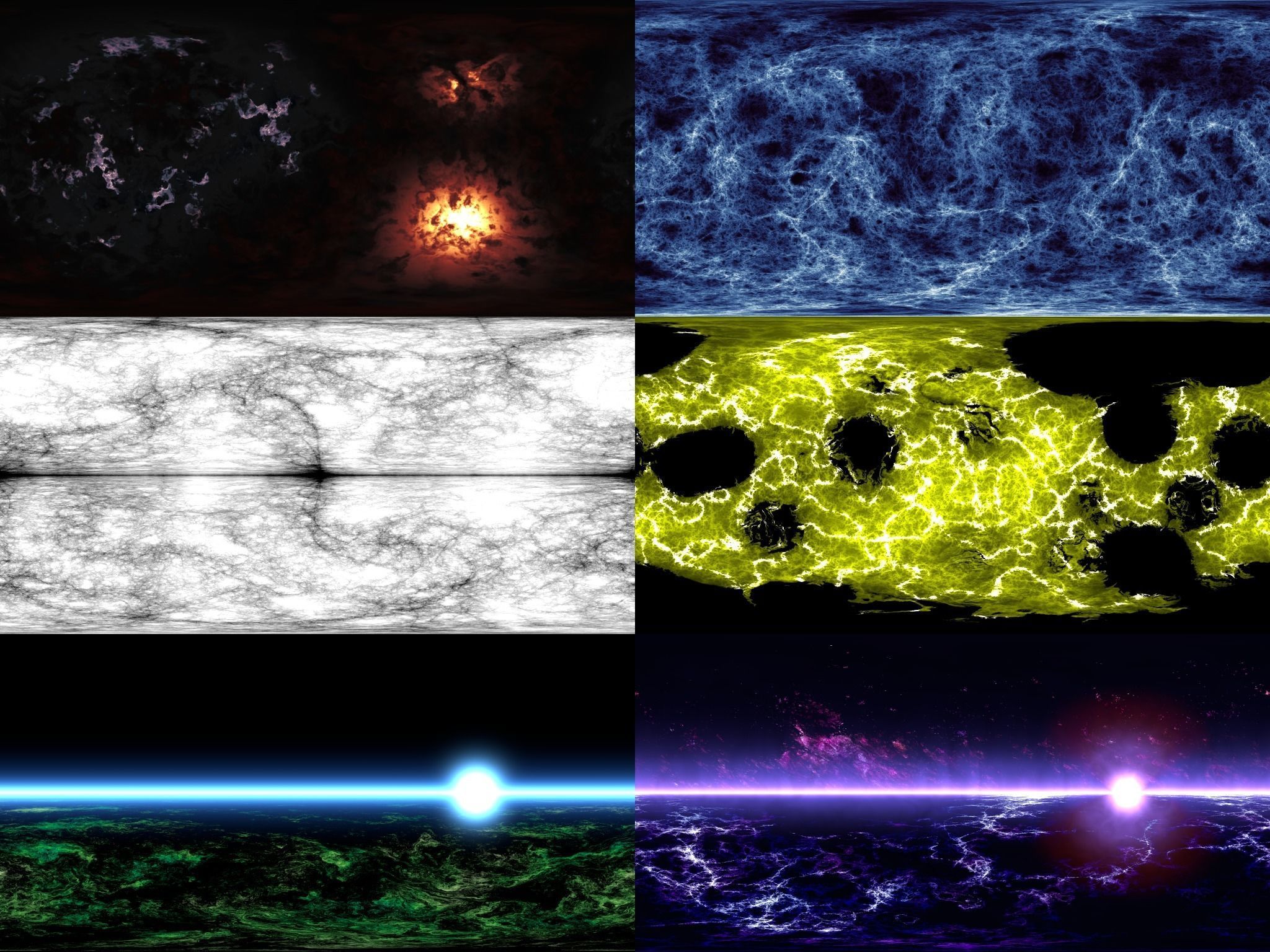 HDR Sci-Fi Space Worlds Texture | CGTrader