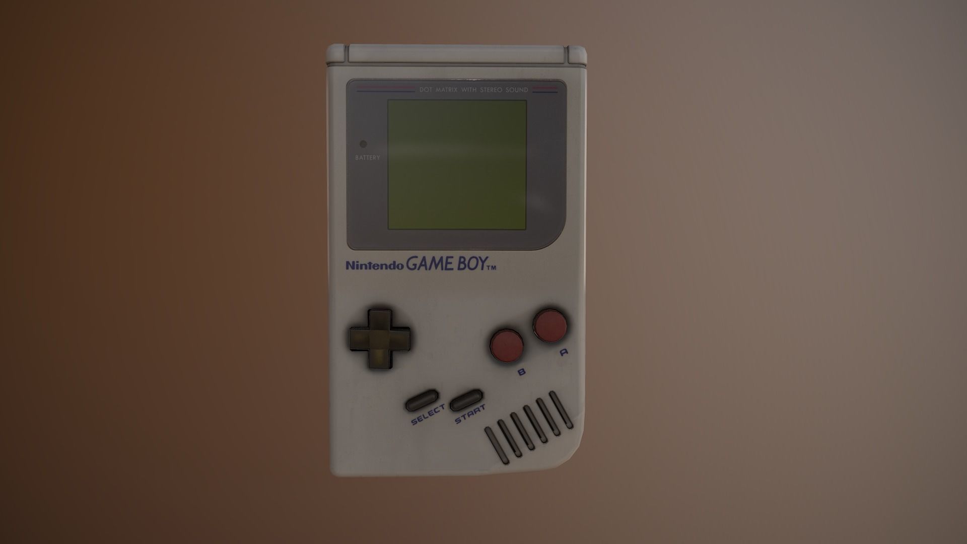 3D model Nintendo Gameboy Replica VR / AR / low-poly | CGTrader
